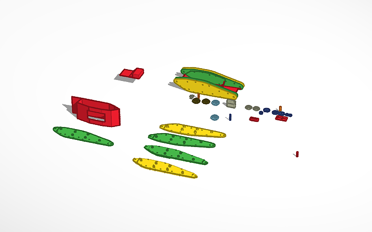 3D design Mark IV Male Body - Tinkercad