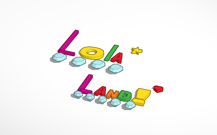 3D design Lola | Tinkercad