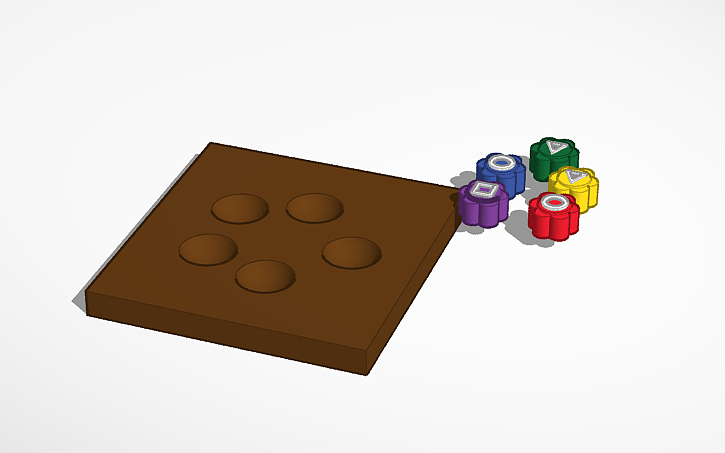 3D design Gong-gi With Case - Tinkercad