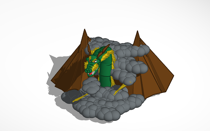 3D design Dragon BY Mack | Tinkercad