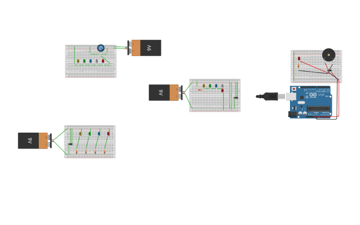 Circuit design Circuitos - Tinkercad