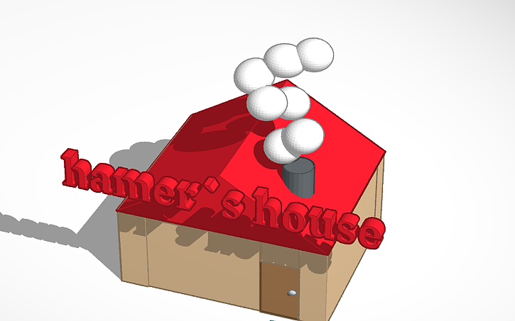 3D design hamer`s house | Tinkercad
