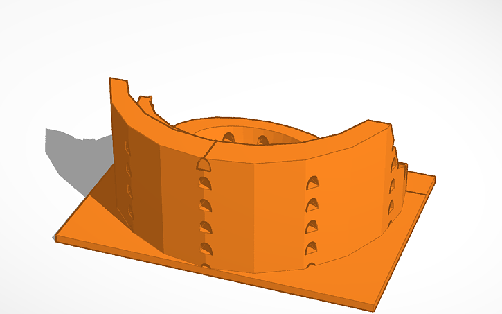 3D design Coliseum - Tinkercad