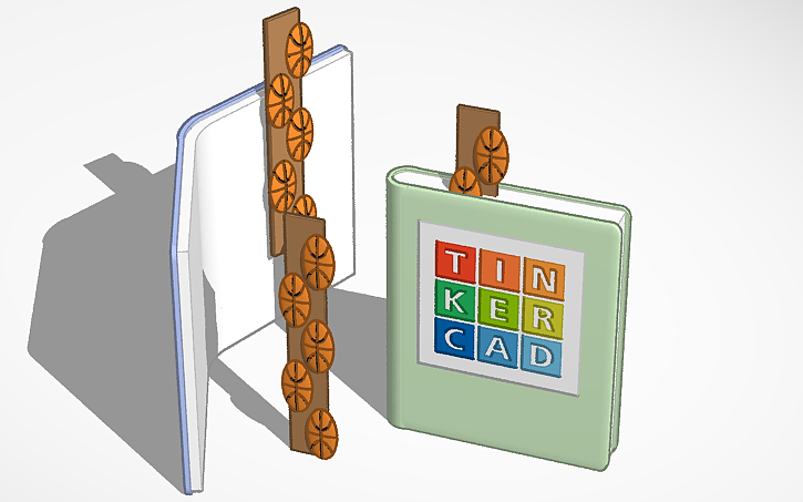 3D design Copy of Copy of Bookmark Challenge - Tinkercad