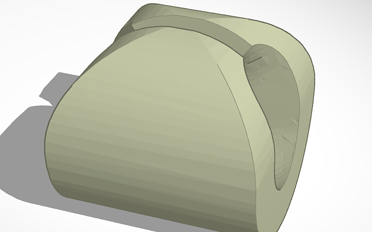 3D design Bag attachment - Tinkercad