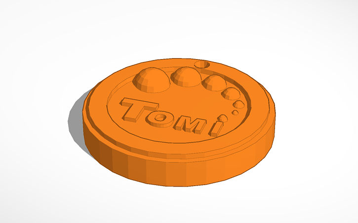 3D design tomi | Tinkercad