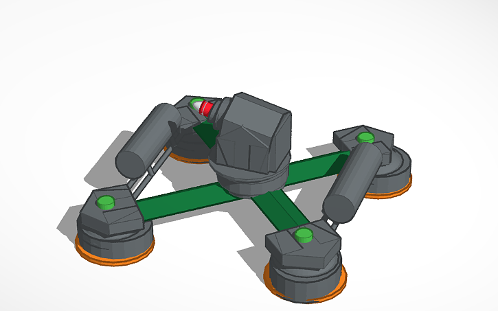 3D design R6s Magpie - Tinkercad