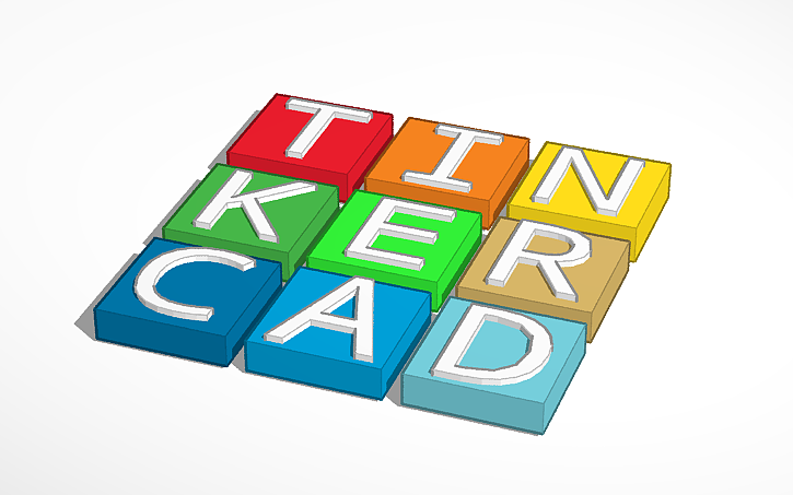 3D design Tinkercad logo - Tinkercad