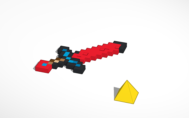 3D design Diamond Sword | Tinkercad