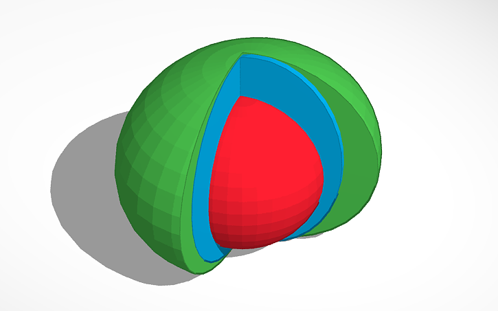 3D design earth - Tinkercad