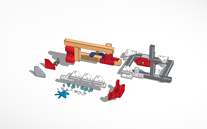 3D design 3D-CNC parts - Tinkercad