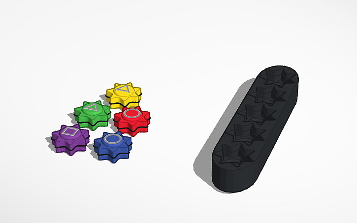 3D design Gonggi Model-Final Project A - Tinkercad