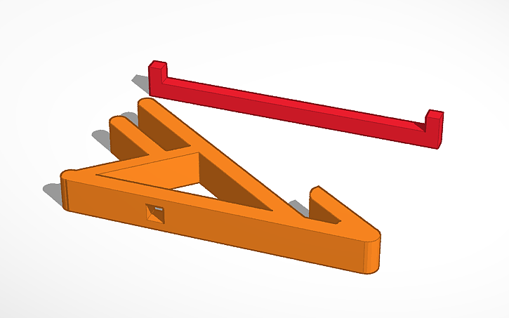 3D design M1 laptop stand MK4 - Tinkercad