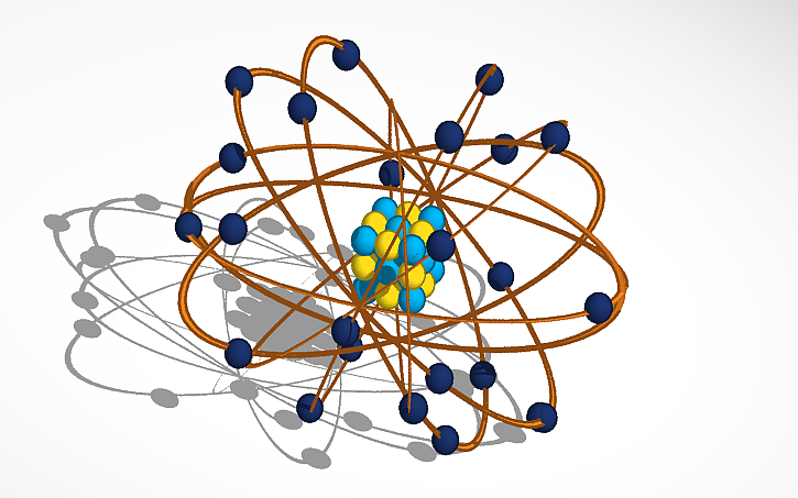 3d Design Atom Tinkercad