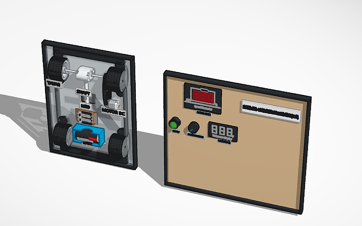 3D design Electric car - Tinkercad