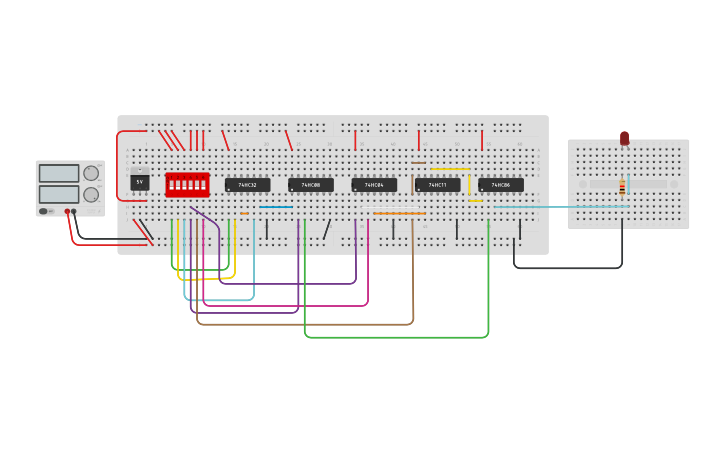 Circuit design Projeto01 - CAV - Tinkercad