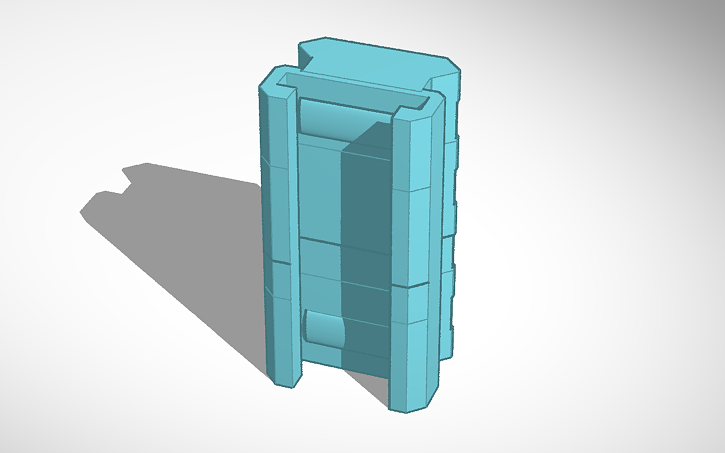 3d Design Nerf To Picatinny Rail Converter Tinkercad