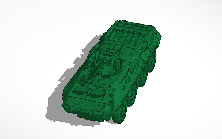 3D design BTR-3E1 🇺🇦 - Tinkercad
