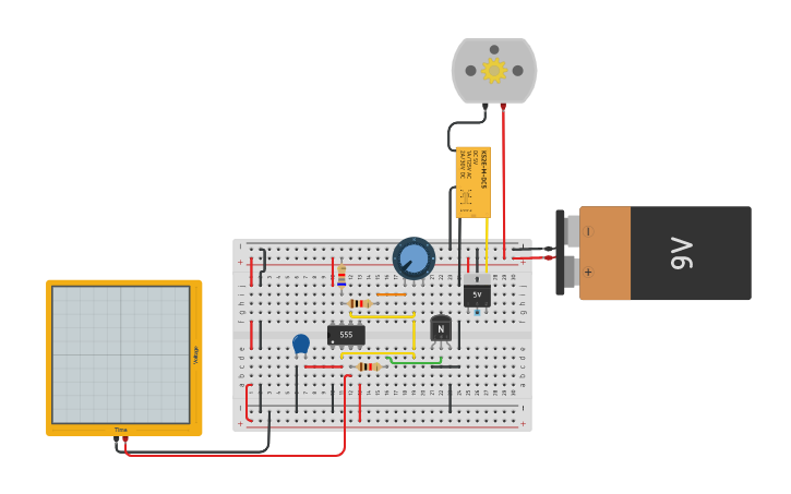 Circuit design cuarto circuito rele 10/05/2023 | Tinkercad