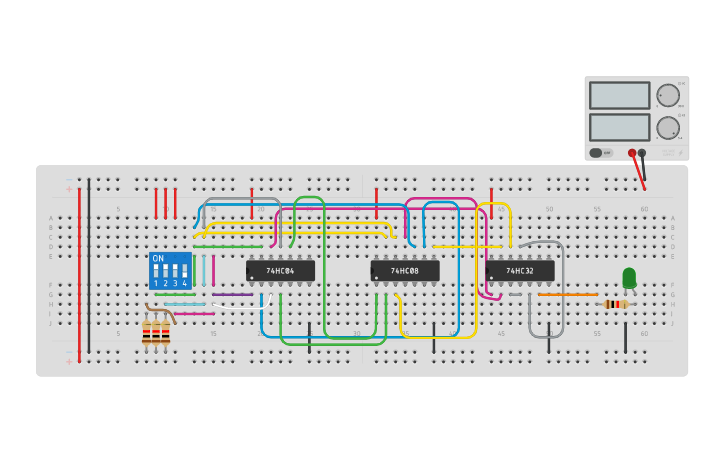 Circuit design Boolean Expression Activity 3 | Tinkercad Circuit design Boolean Expression Activity 3 | Tinkercad