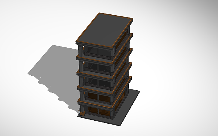 3D design Building Building Thing - Tinkercad
