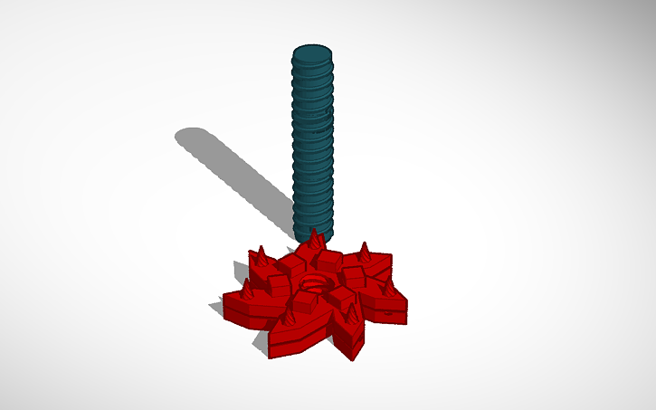 3d Design Spinner Fidget Toy Tinkercad