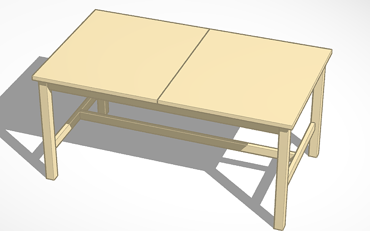 3D design Ikea - Norden dining table | Tinkercad