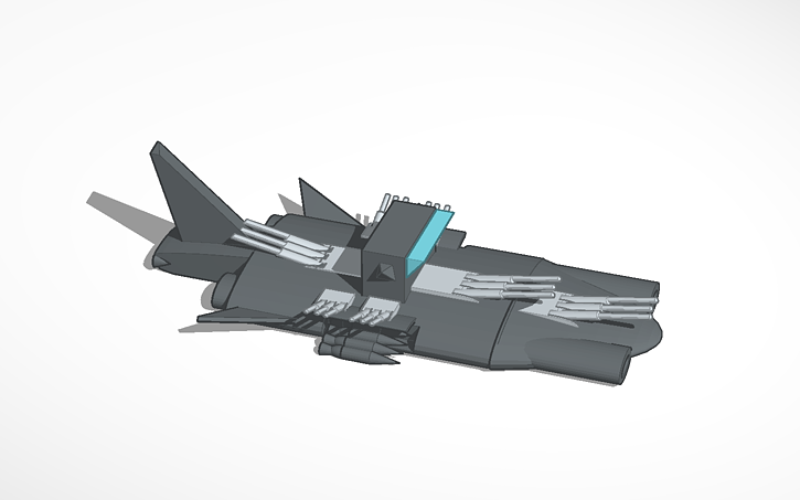 3D design Spaceship - Tinkercad