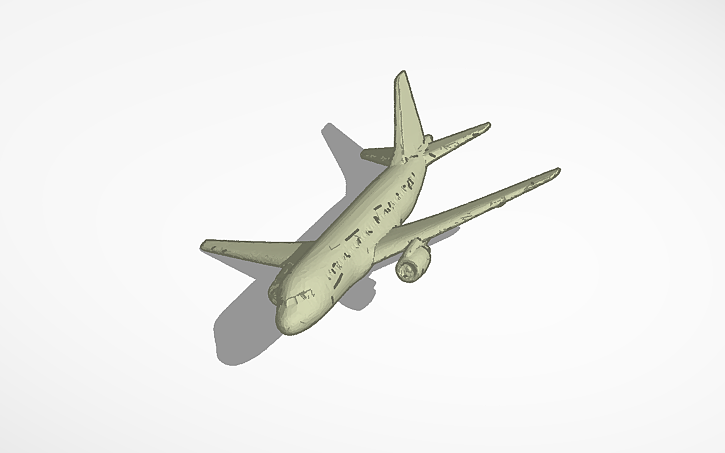 3d Design Plane Tinkercad