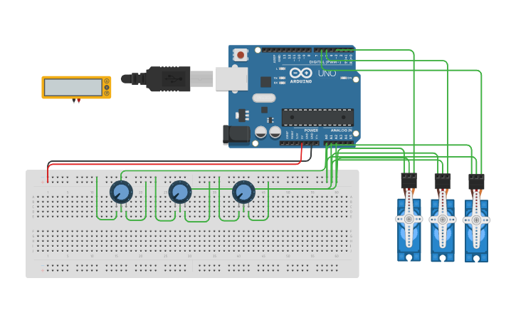 Circuit Design Practical Test Tinkercad