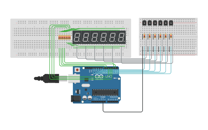 Circuit design Practica 7 | Tinkercad