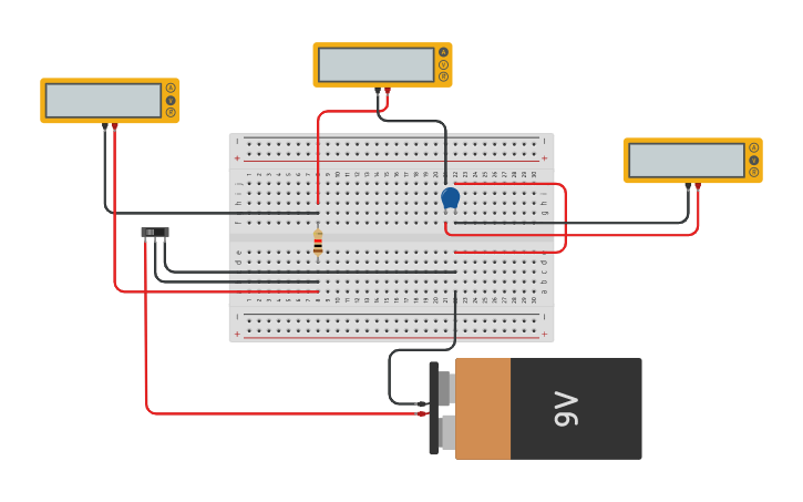 Circuit design RC Circuit Lab - Tinkercad