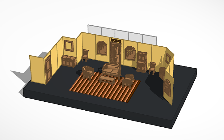 3D design SP Natak Set - Tinkercad