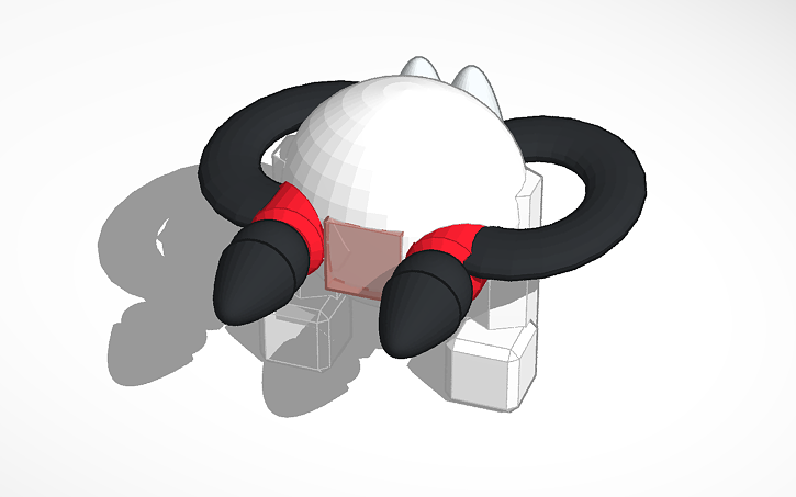3D design combat flame bot | Tinkercad