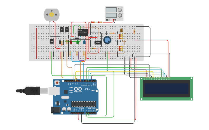 Circuit design Underwater Smart Home Thermostat - Tinkercad
