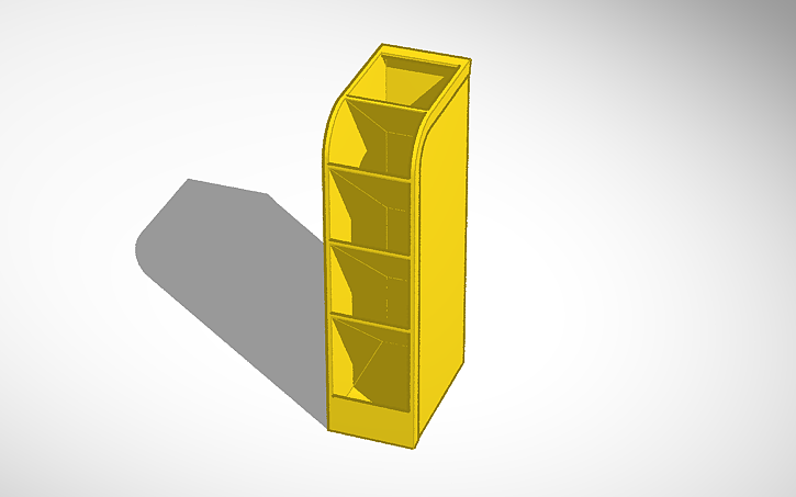 3D design organizer_for_desk - Tinkercad