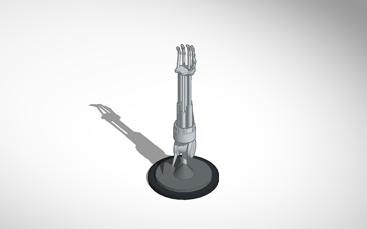 3D design terminator arm | Tinkercad