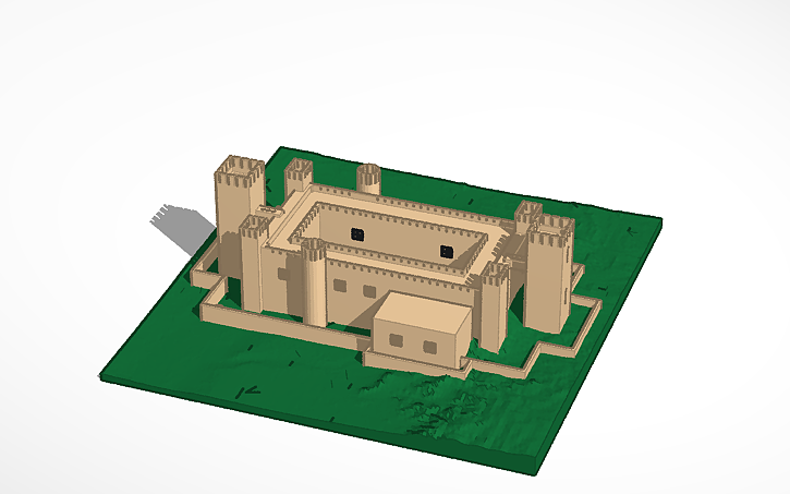 3D design Castle Project | Tinkercad