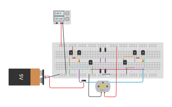 Circuit design kevin | Tinkercad