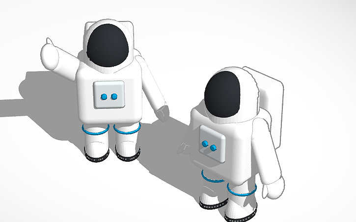 3D design ASTRONAUT - Tinkercad