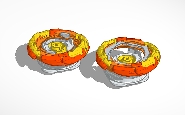 3D design Cyclone Ragnaruk low mode y high mode - Tinkercad