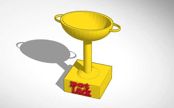 3D design pot luck | Tinkercad