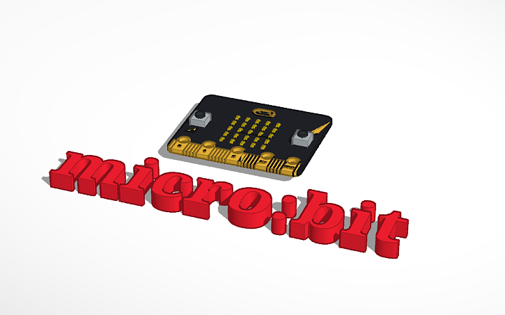 3d Design Microbit Tinkercad 