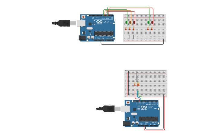 Circuit design Practical Exam - Tinkercad