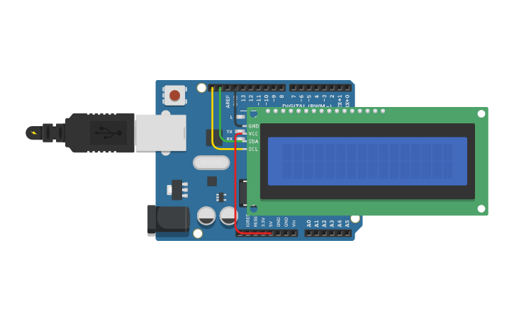Circuit Design Timer Countdown Tinkercad