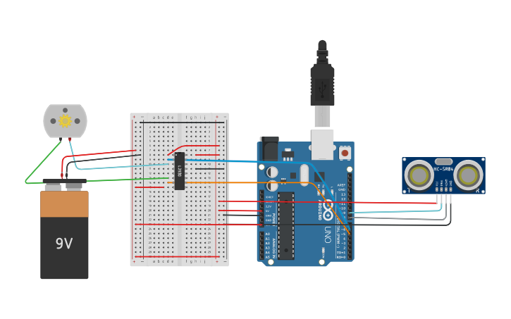 Circuit design Exercise - Tinkercad