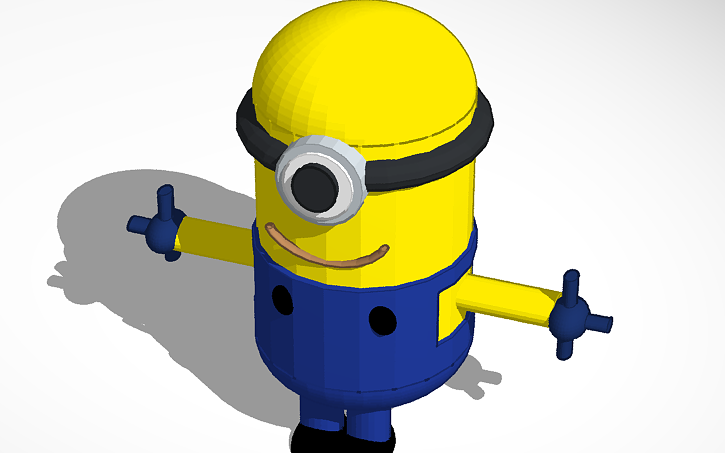 3D design Minion | Tinkercad