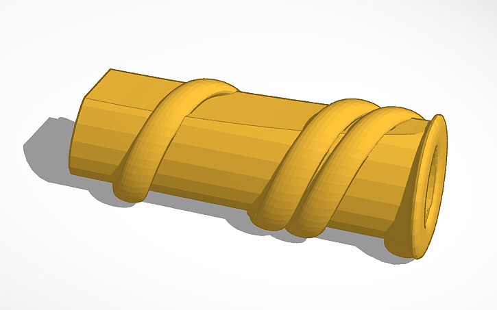 3D design Benimaru Sheath end - Tinkercad