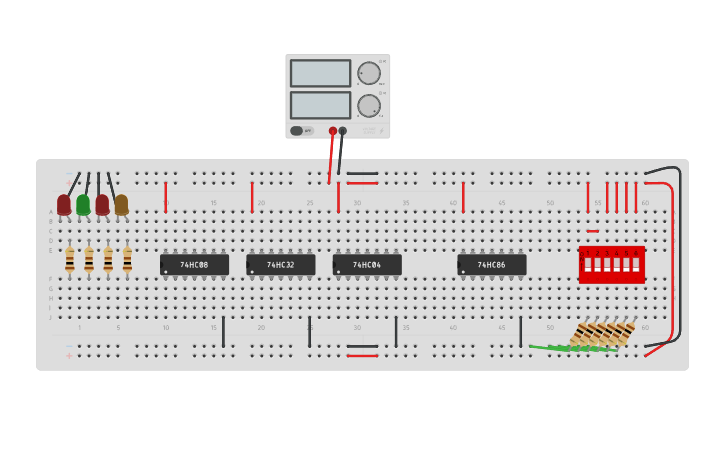 Circuit design CSC 347 Starter Kit - Tinkercad