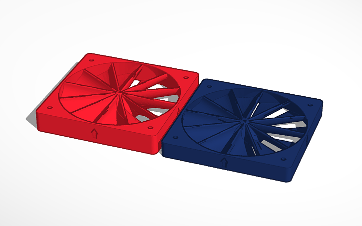 3D design 120mm Fan Static Pressure Booster remix - Tinkercad